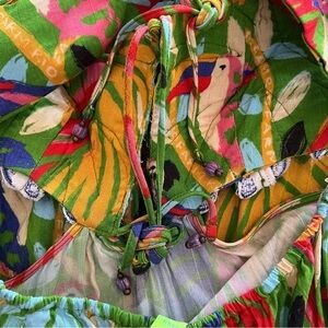 FARM Rio | Dresses | Farm Rio Monstera Cutout Maxi Dress | Poshmark